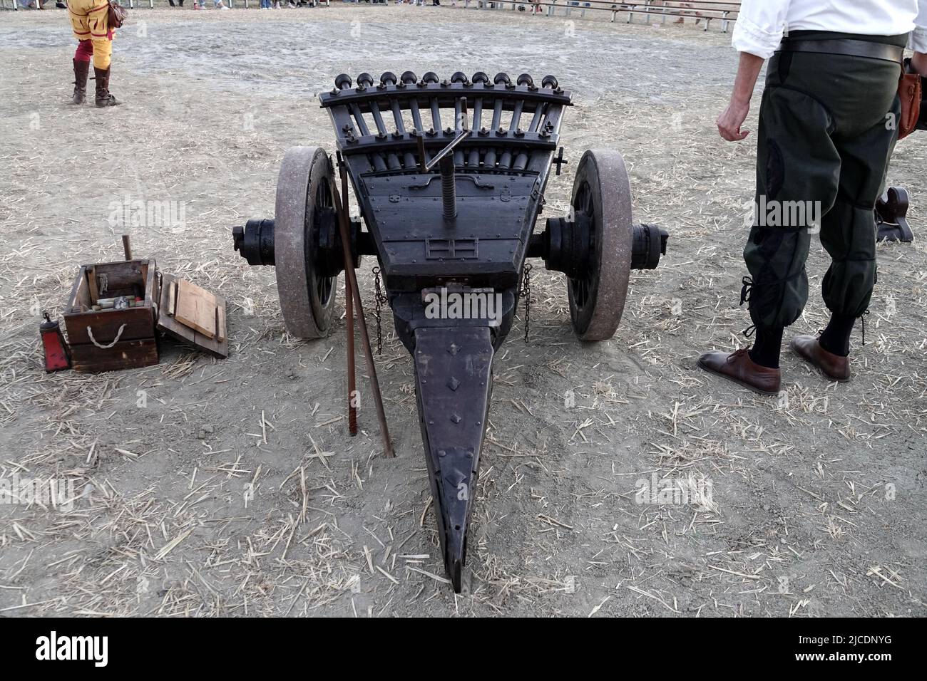 A Renaissance cannon faithful reconstruction of Leonardo da Vinci's ...