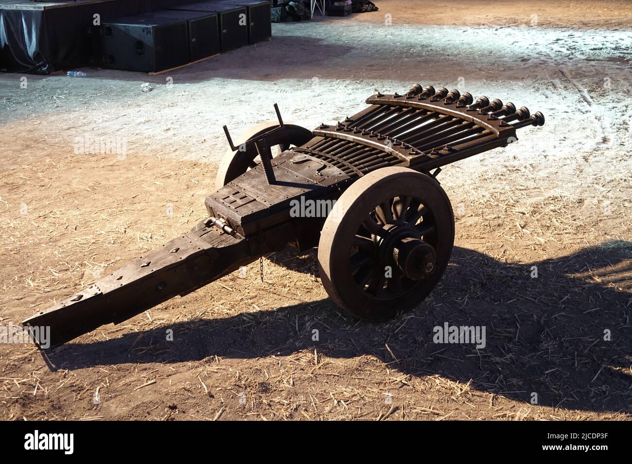 A Renaissance cannon faithful reconstruction of Leonardo da Vinci's ...