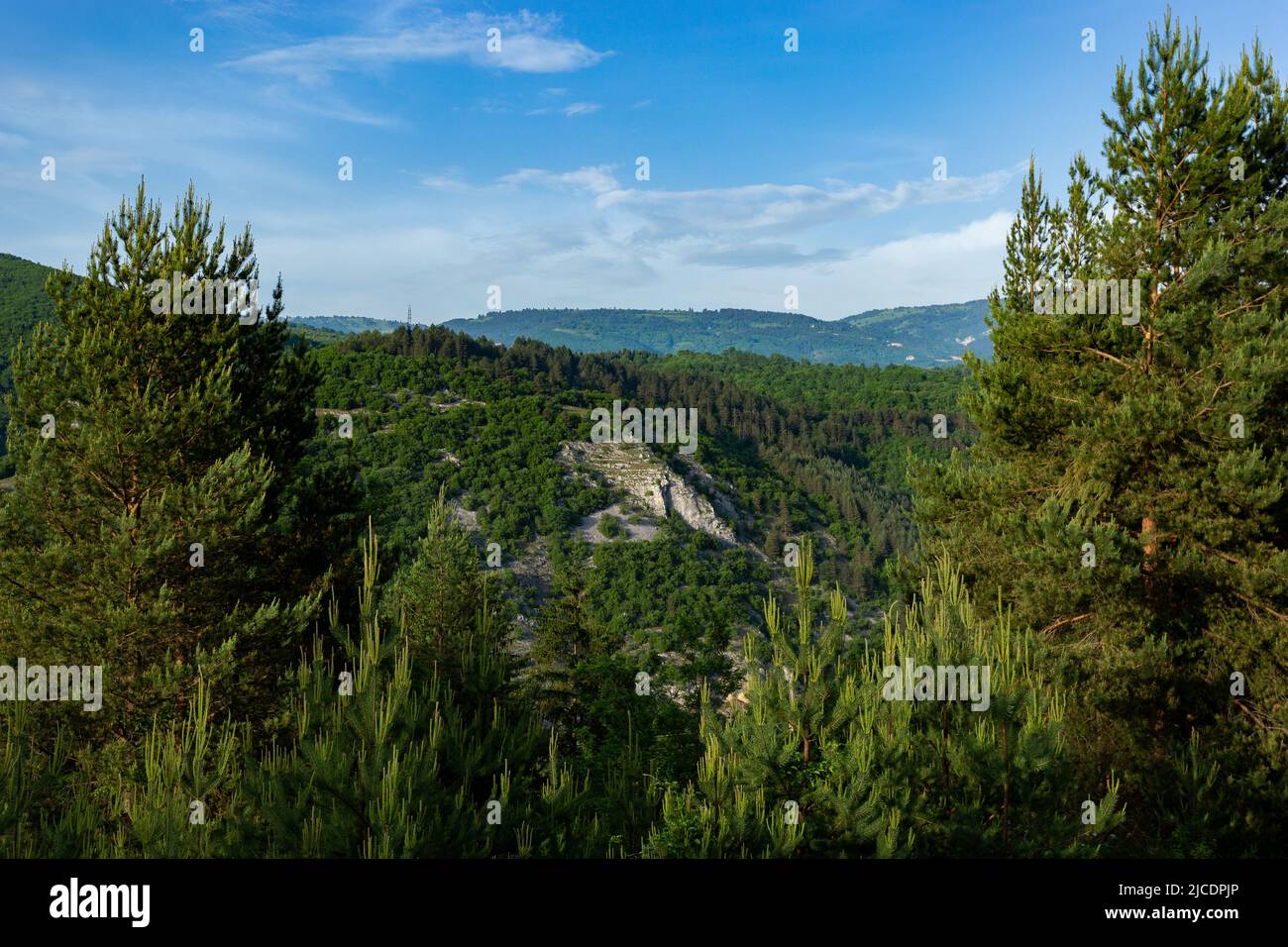 Mountain landscape. Balkan mountains. Bosnia and Herzegovina Stock ...