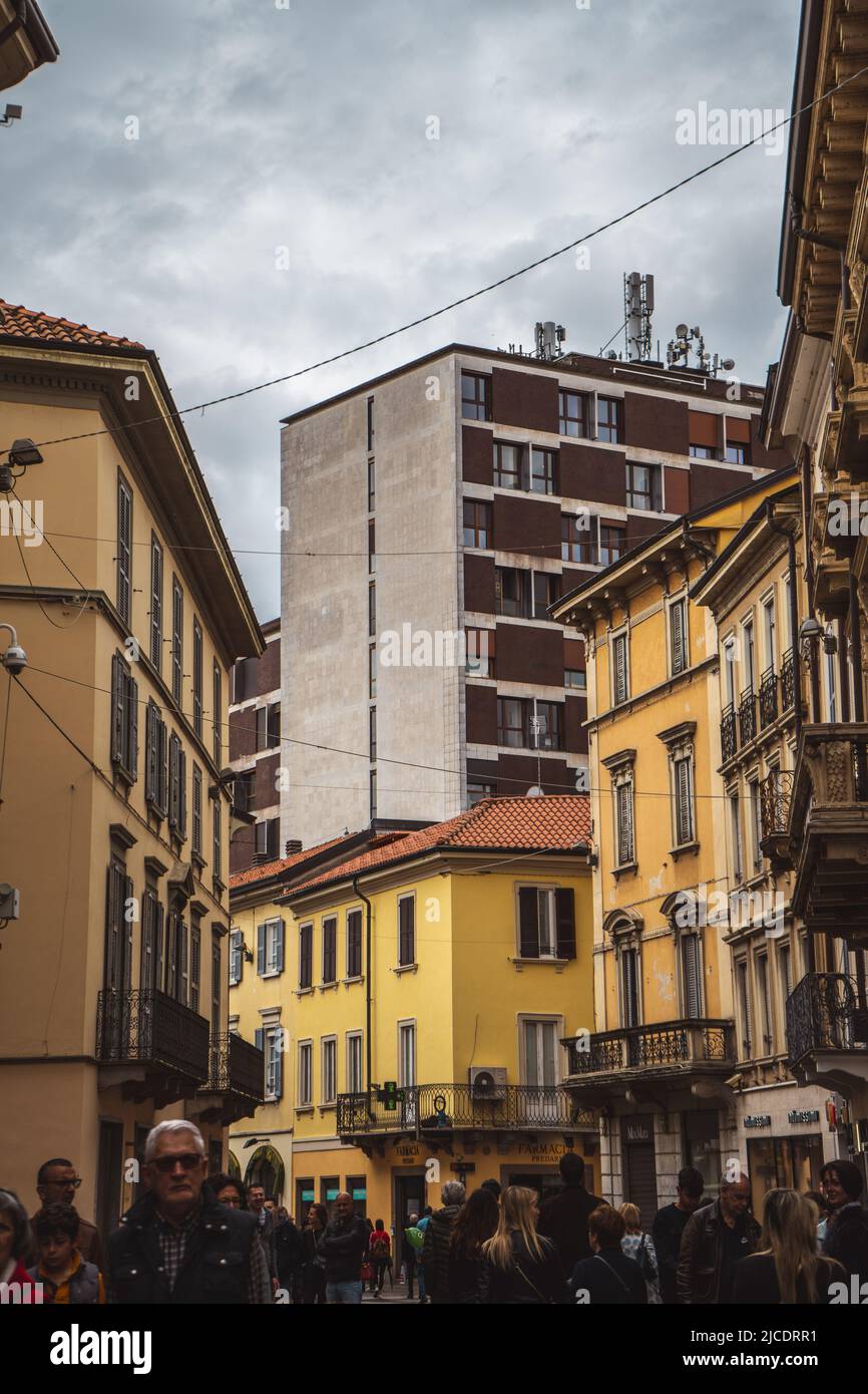 Monza City buildings Stock Photo - Alamy