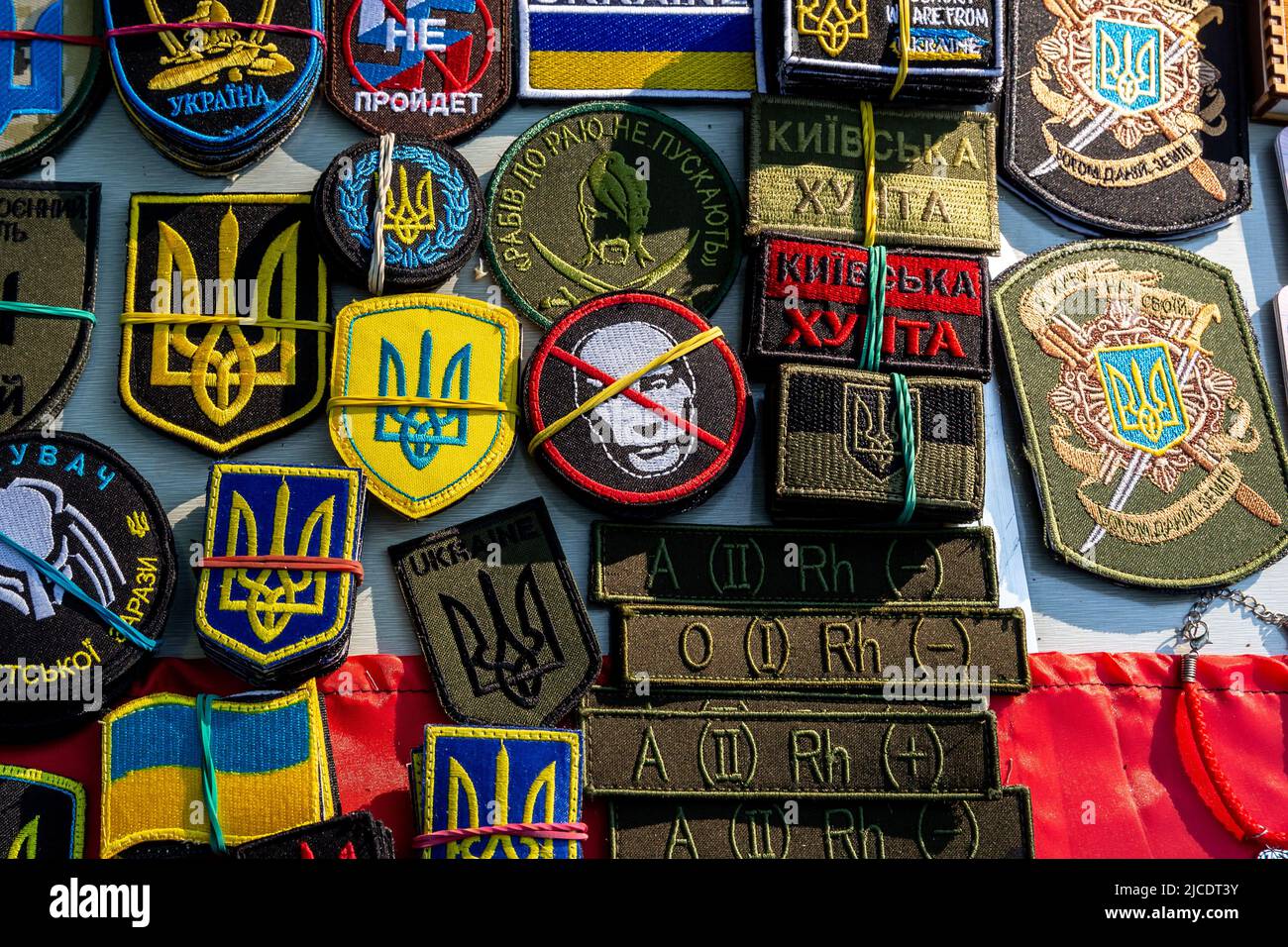 Ukraine russian badges hi-res stock photography and images - Alamy