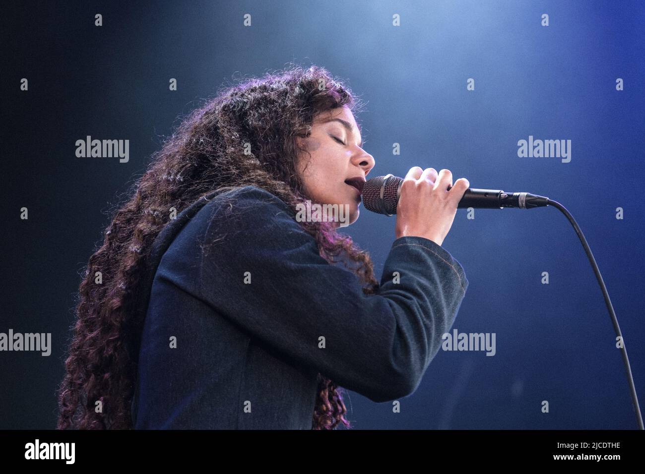 Copenhagen, Denmark. 12th June, 2022. The Danish singer and songwriter ...