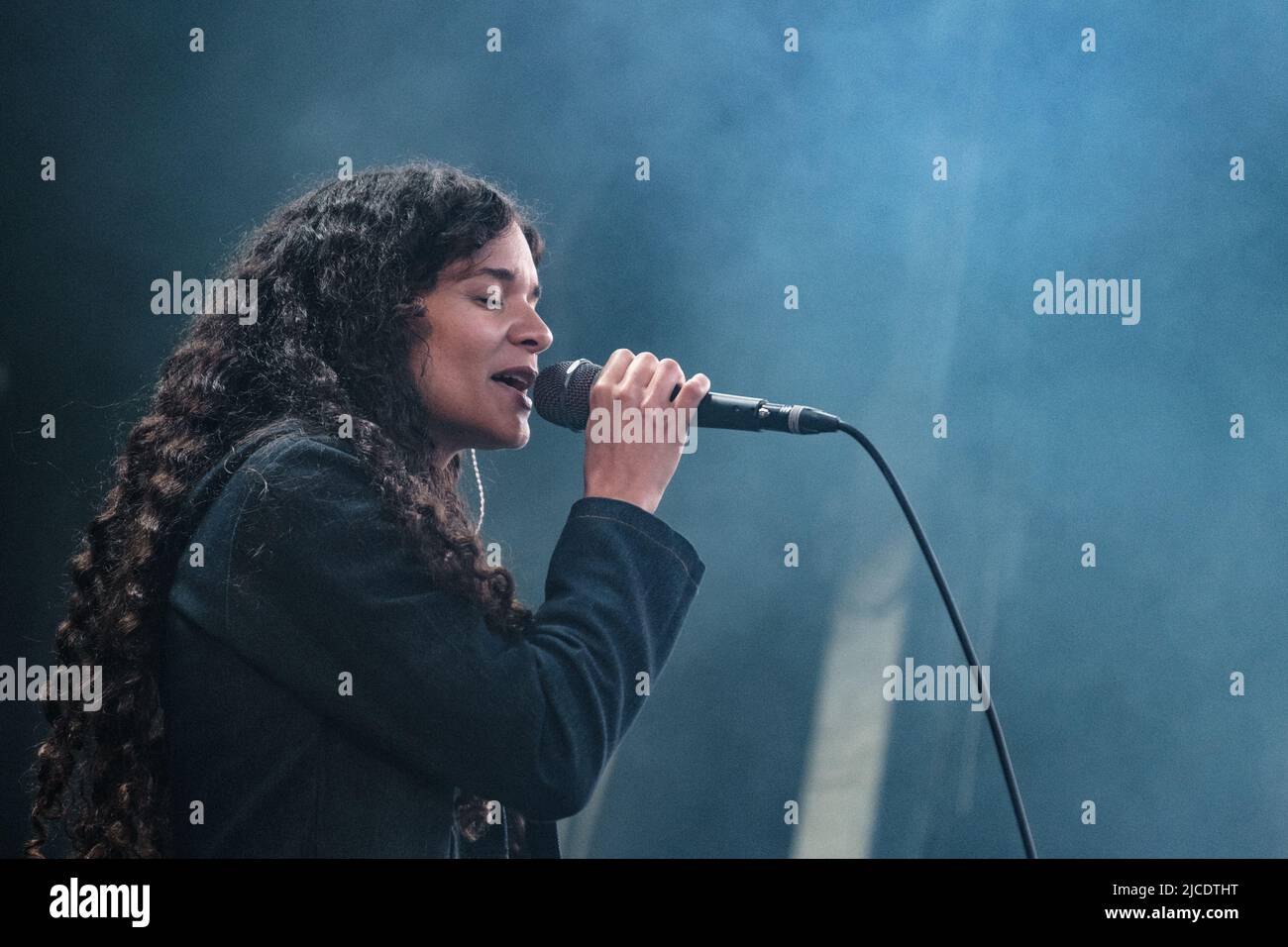 Copenhagen, Denmark. 12th June, 2022. The Danish singer and songwriter ...