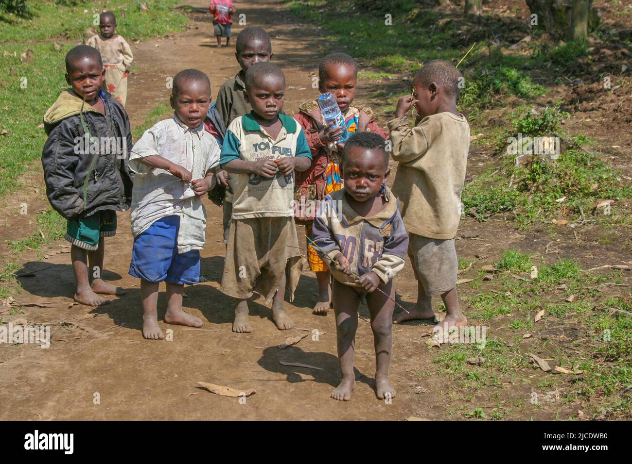 Children in village near Ruhengeri, Rwanda Stock Photo - Alamy