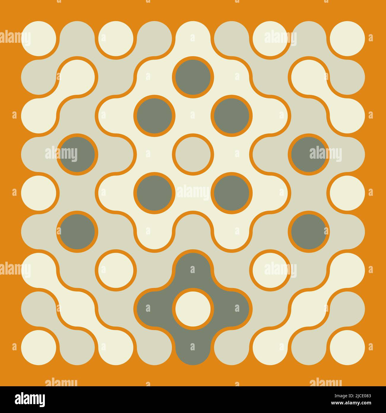 Random color rounded truchet tiling illustration Stock Vector Image ...