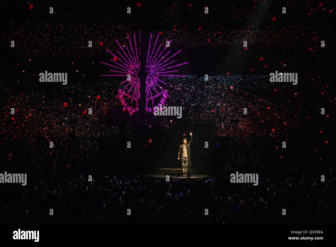 The Script live at M&S Bank Arena Liverpool Uk, 19th May 2022 Stock ...