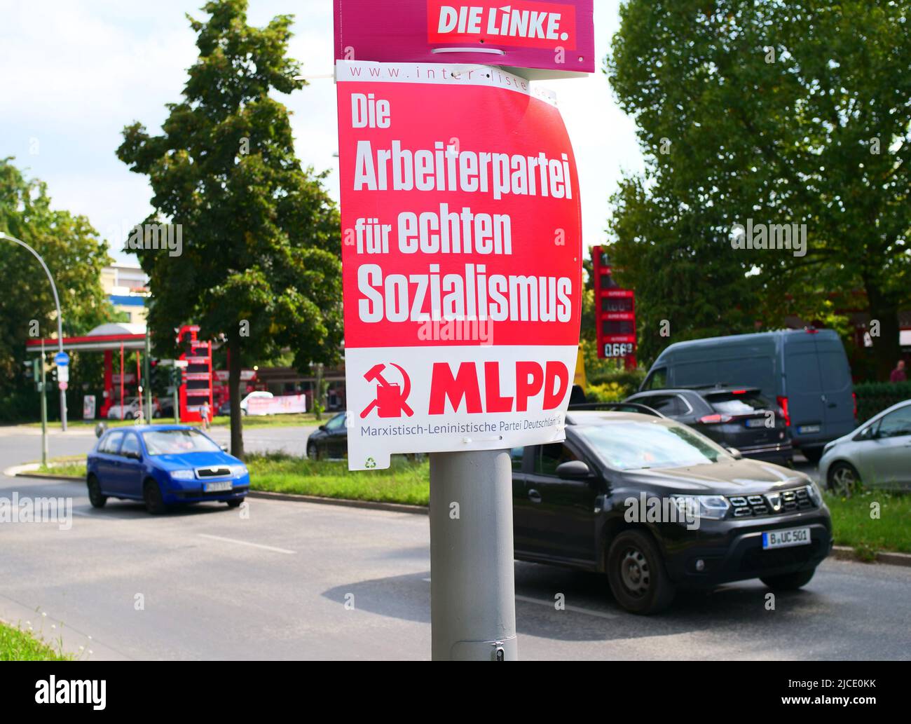 Poster of the mlpd hi-res stock photography and images - Alamy