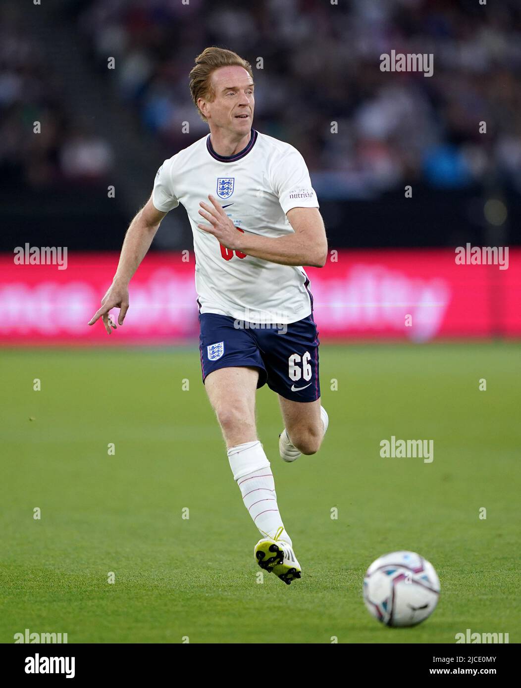 England's Damian Lewis during the Soccer Aid for UNICEF match at The ...