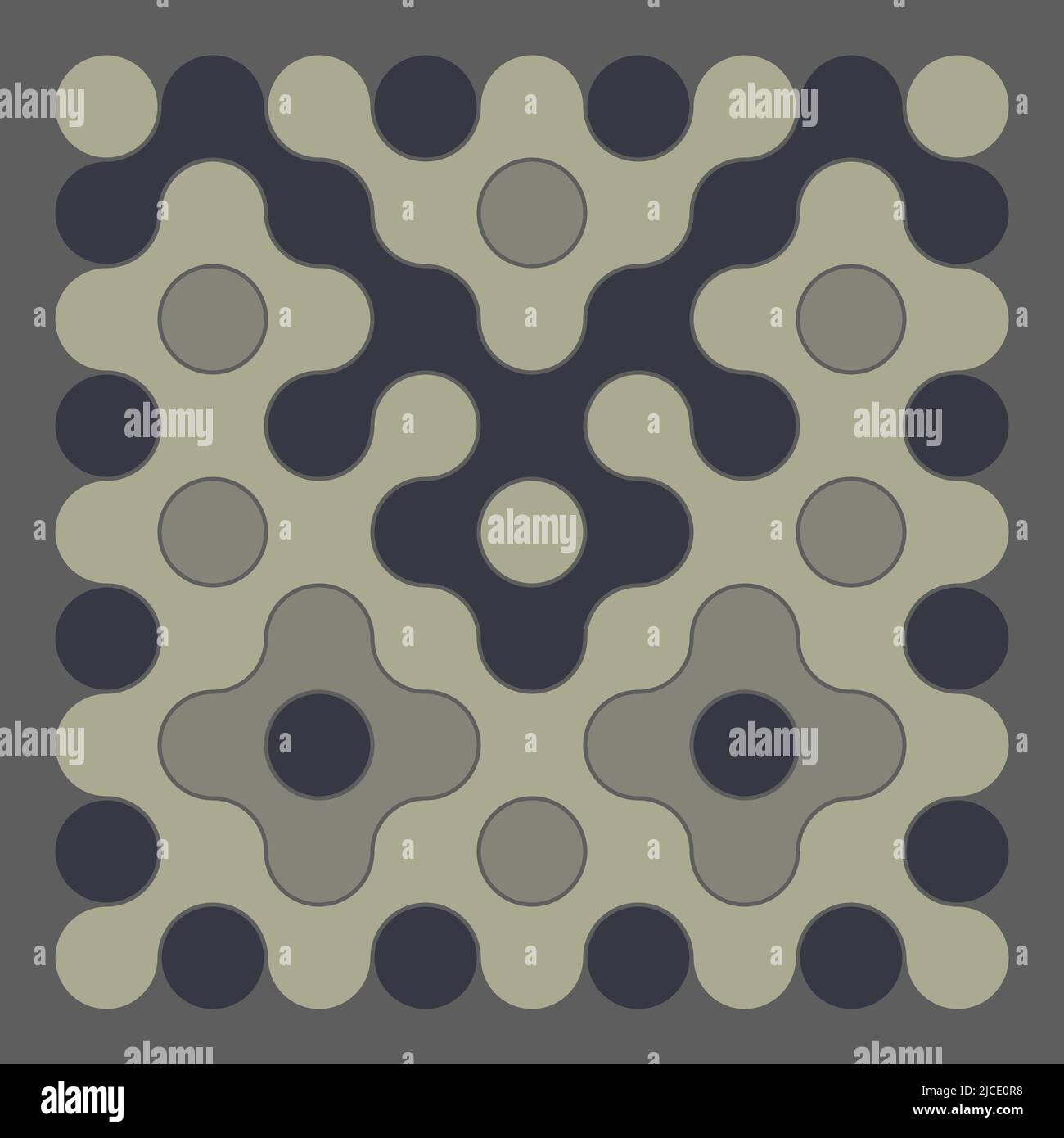 Random color rounded truchet tiling illustration Stock Vector Image ...