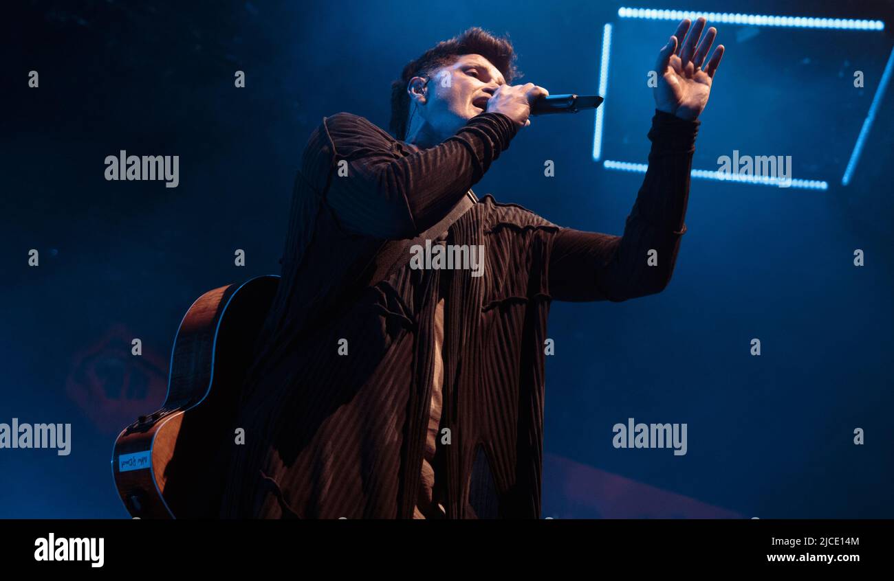 The Script live at M&S Bank Arena Liverpool Uk, 19th May 2022 Stock ...