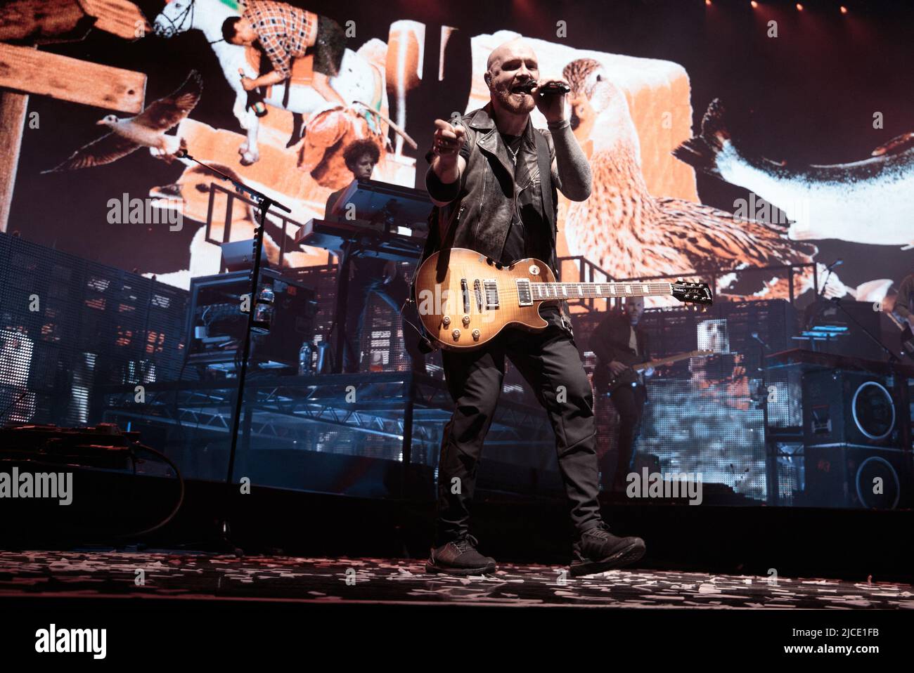 The Script live at M&S Bank Arena Liverpool Uk, 19th May 2022 Stock ...