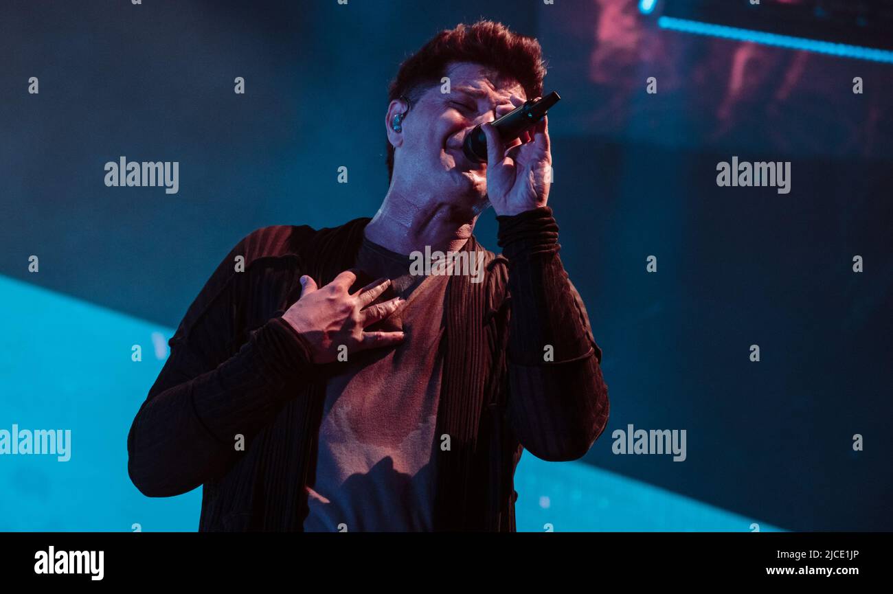 The Script live at M&S Bank Arena Liverpool Uk, 19th May 2022 Stock ...
