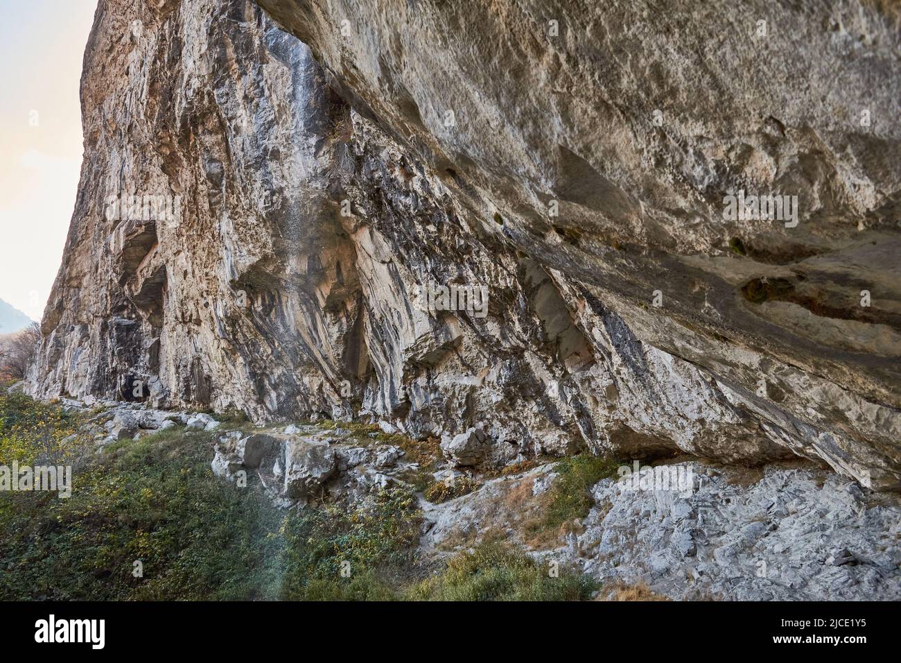Vanturatoarea waterfall near Herculane Baths in Romania Stock Photo - Alamy