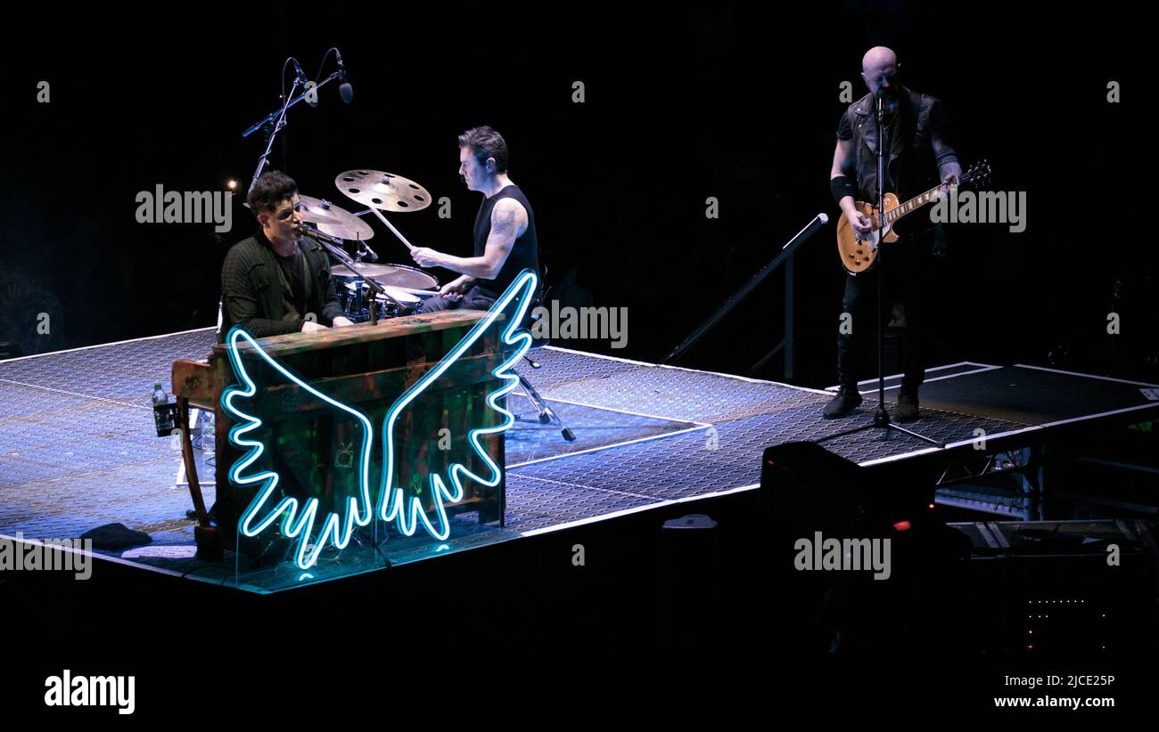 The Script live at M&S Bank Arena Liverpool Uk, 19th May 2022 Stock ...