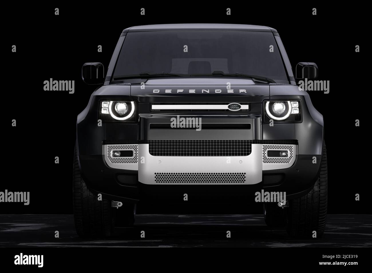 New Land Rover Defender Stock Photo - Alamy