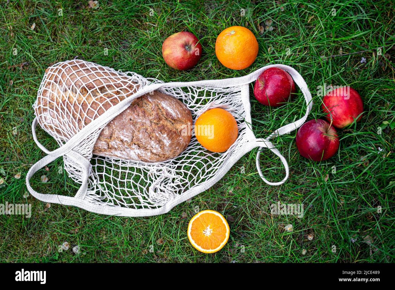 Fruits in disposable bag hi-res stock photography and images - Alamy