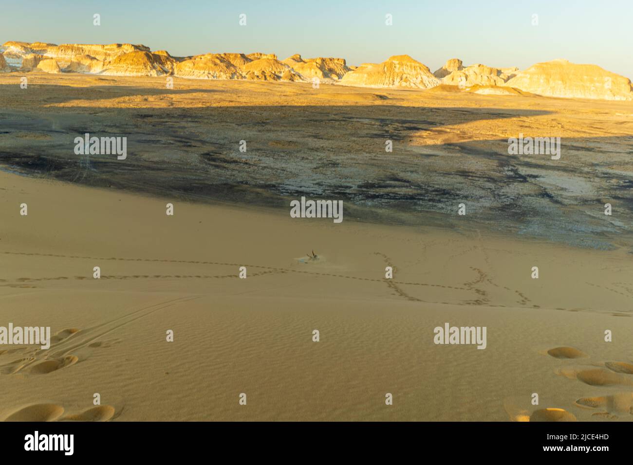 The White Desert - Egypt Stock Photo - Alamy