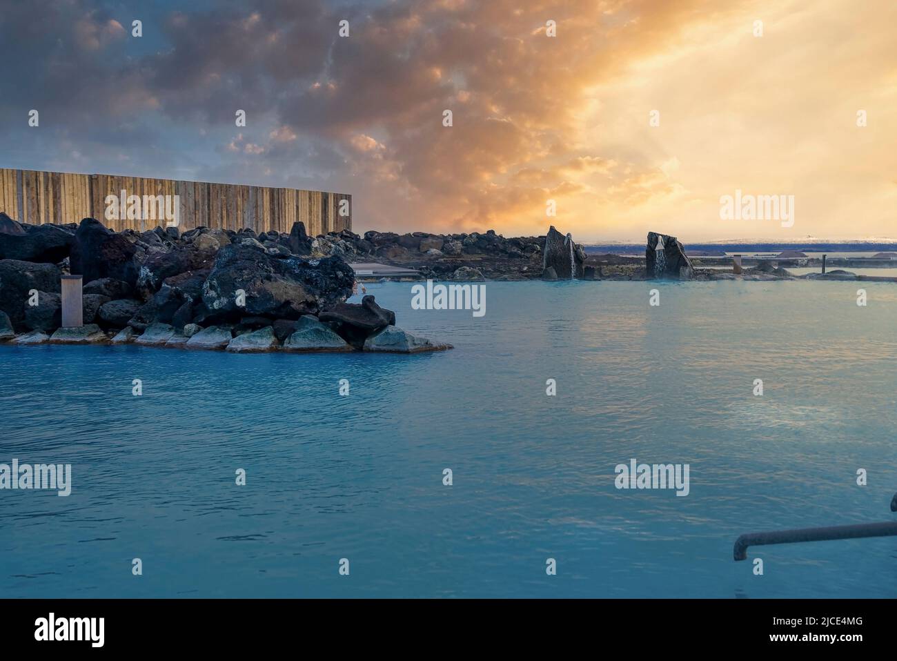 Iceland geothermal spa steam sky hi-res stock photography and images ...