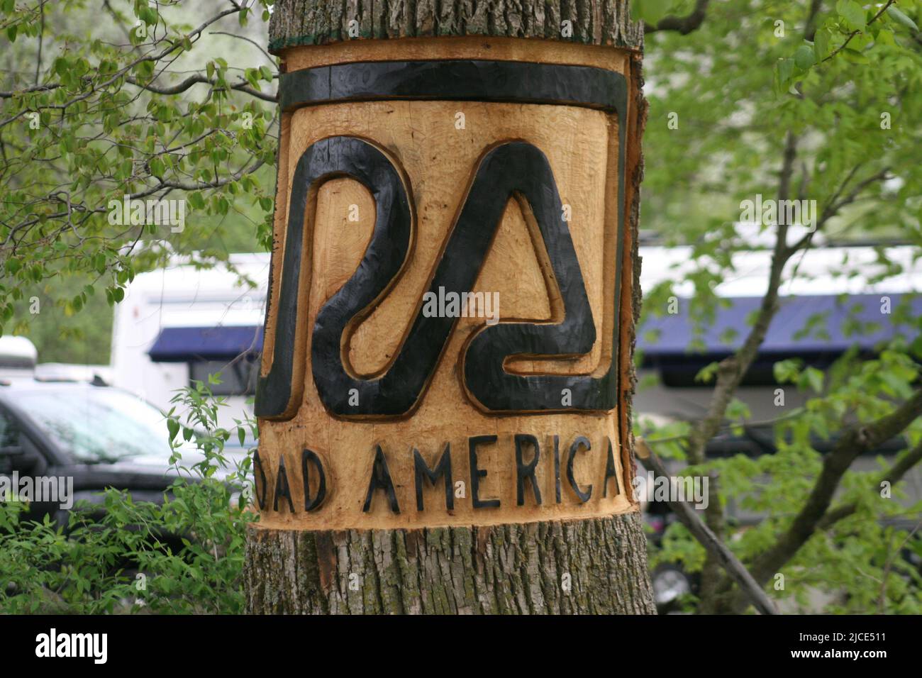 Paddock and Winner circle after the race Stock Photo - Alamy