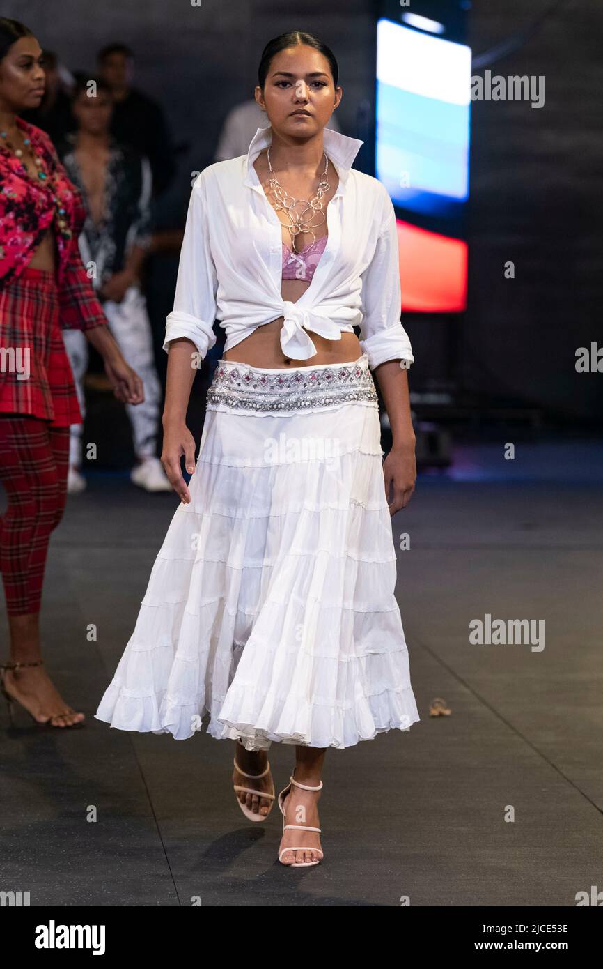 Resort Cruise runway during Fiji Fashion Week on June 2022, day 1 ...