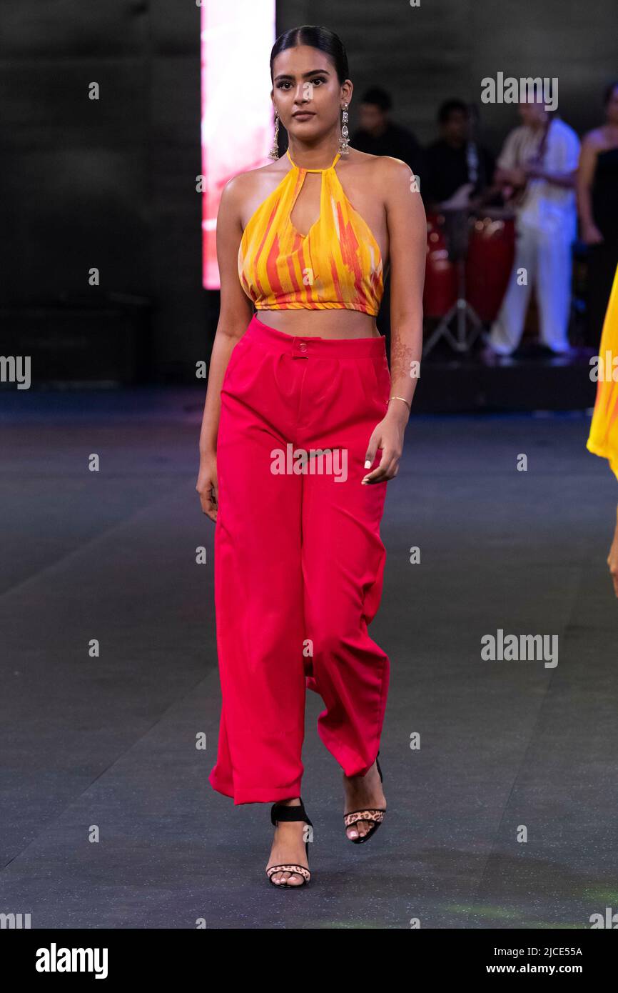 Harsha Resort Cruise runway during Fiji Fashion Week on June 2022, day ...