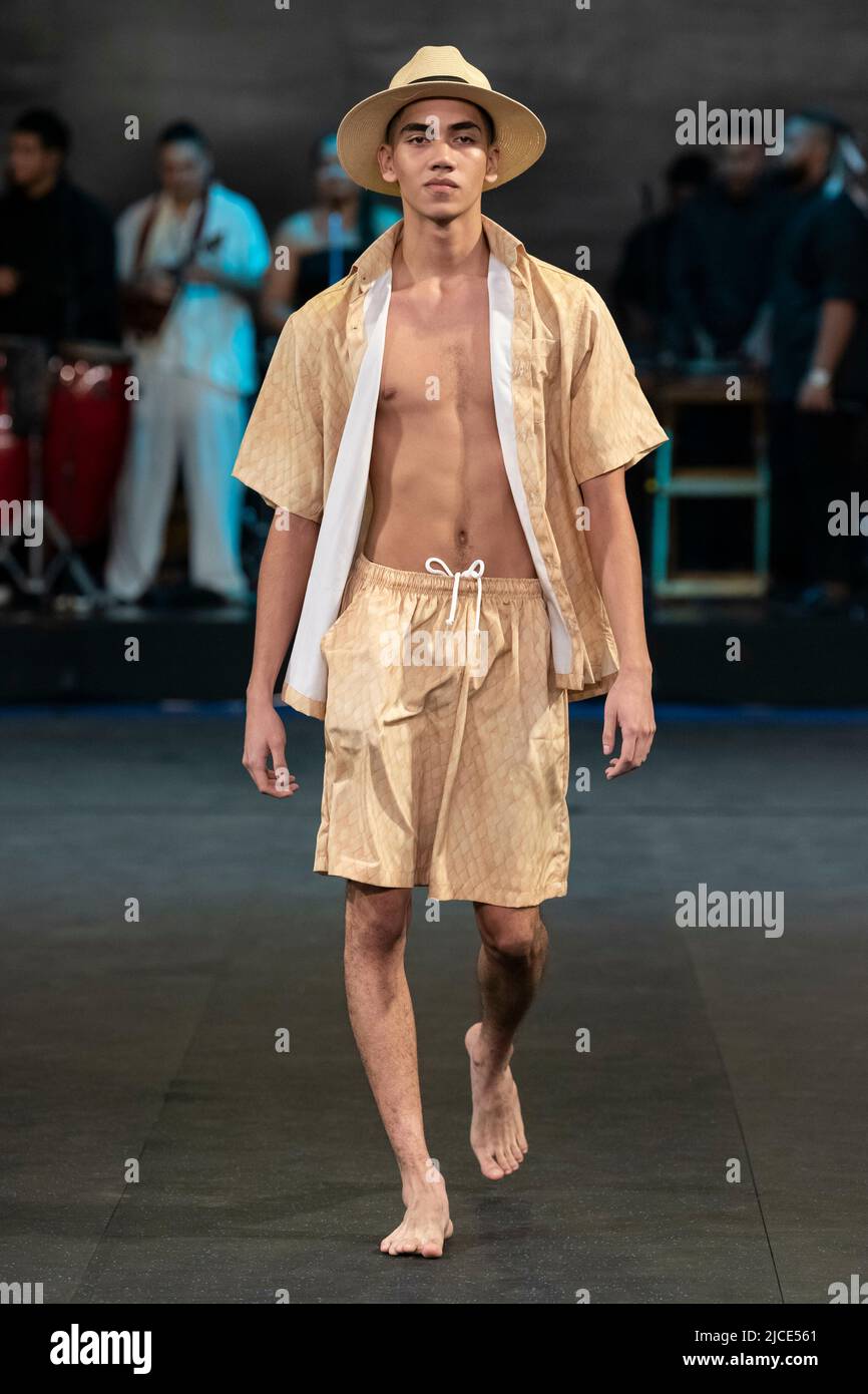 Duatani Resort Cruise runway during Fiji Fashion Week on June 2022, day ...
