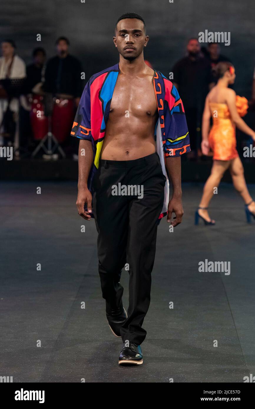 Porttulina Resort Cruise runway during Fiji Fashion Week on June 2022 ...