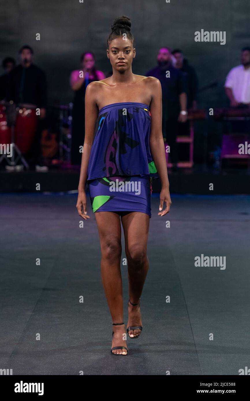 Porttulina Resort Cruise runway during Fiji Fashion Week on June 2022 ...