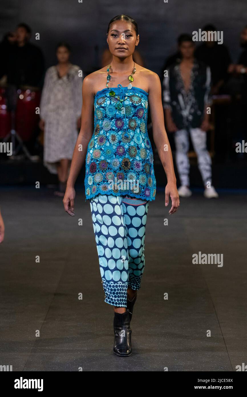 Resort Cruise runway during Fiji Fashion Week on June 2022, day 1 ...