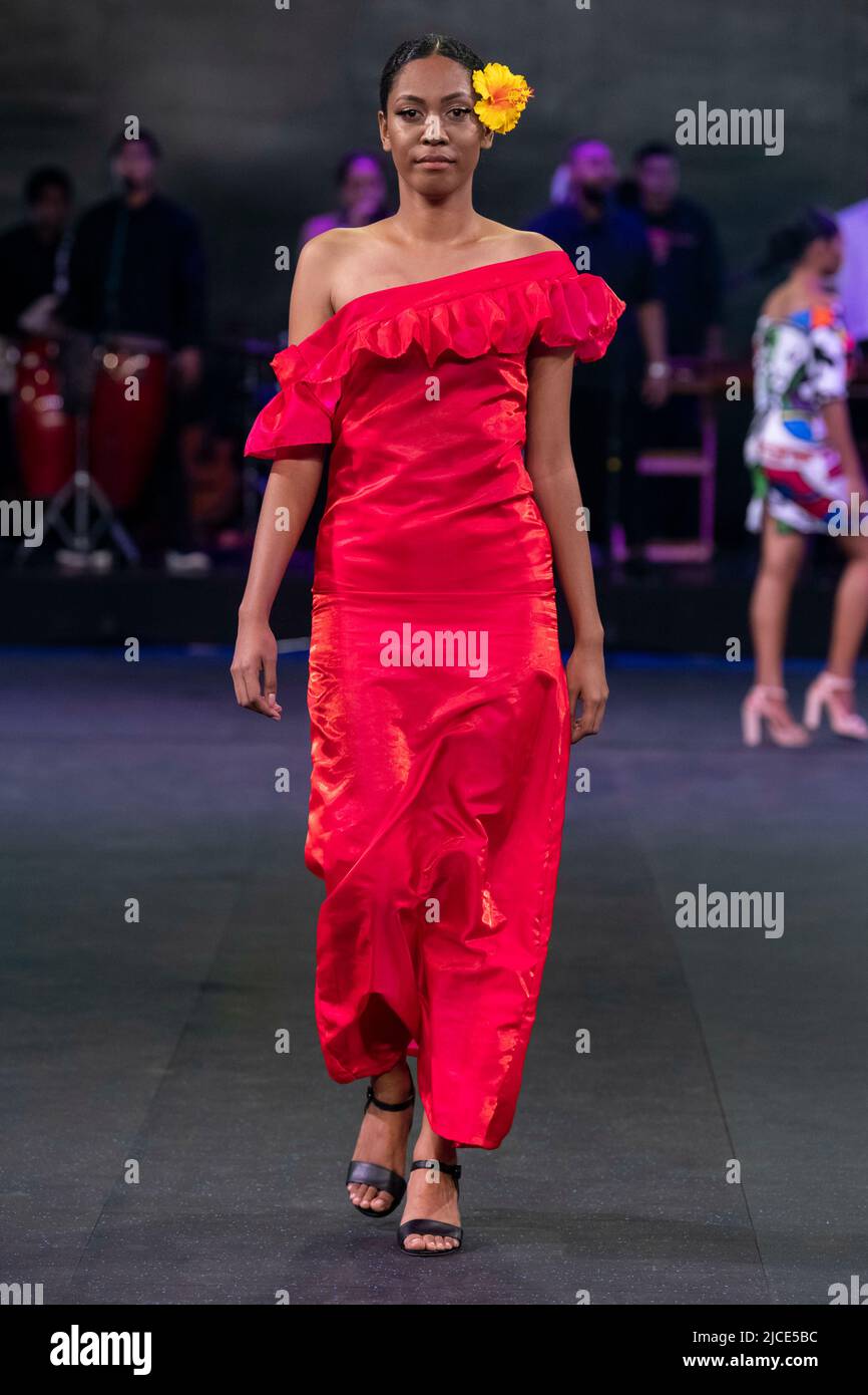 Porttulina Resort Cruise runway during Fiji Fashion Week on June 2022 ...
