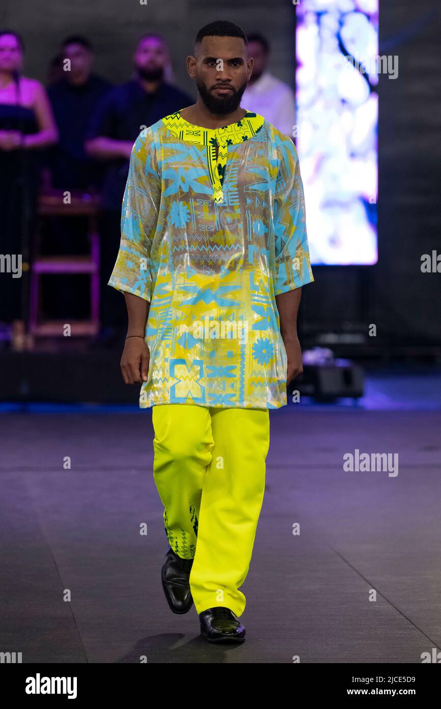 House of Mausio Resort Cruise runway during Fiji Fashion Week on June ...