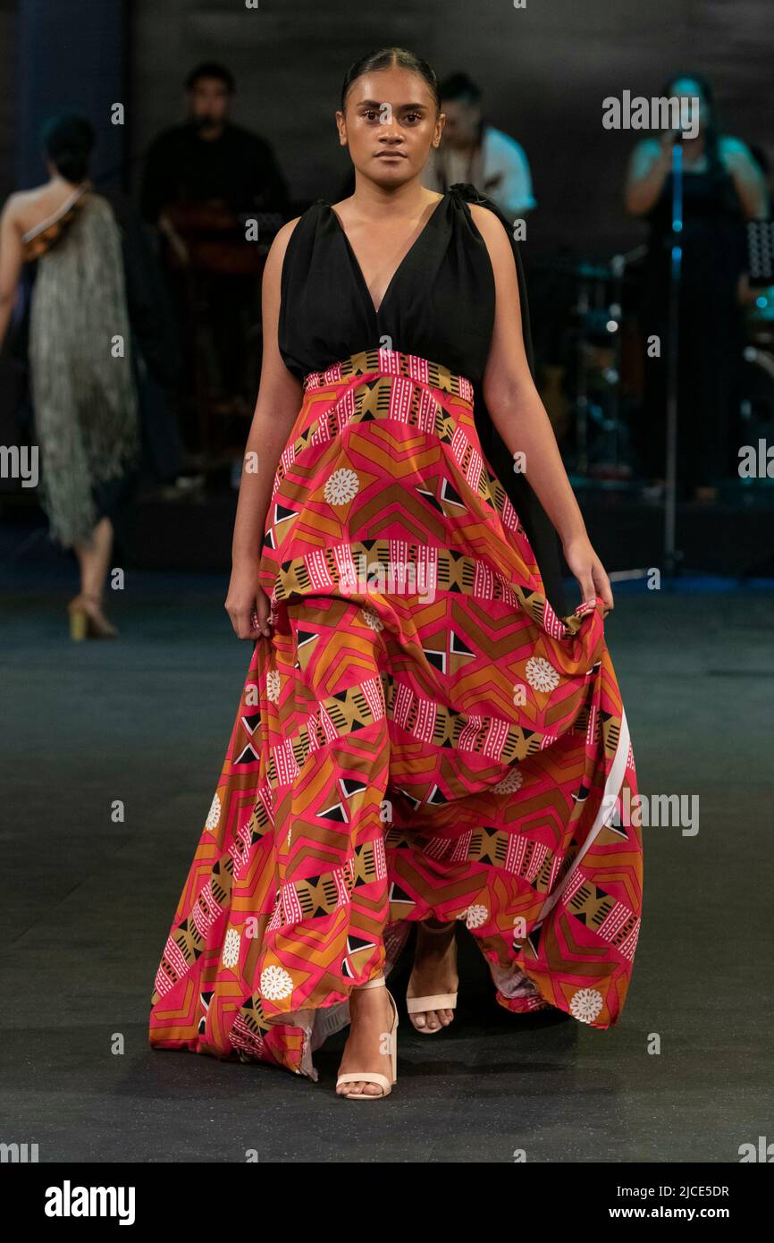Lavalani Resort Cruise runway during Fiji Fashion Week on June 2022 ...
