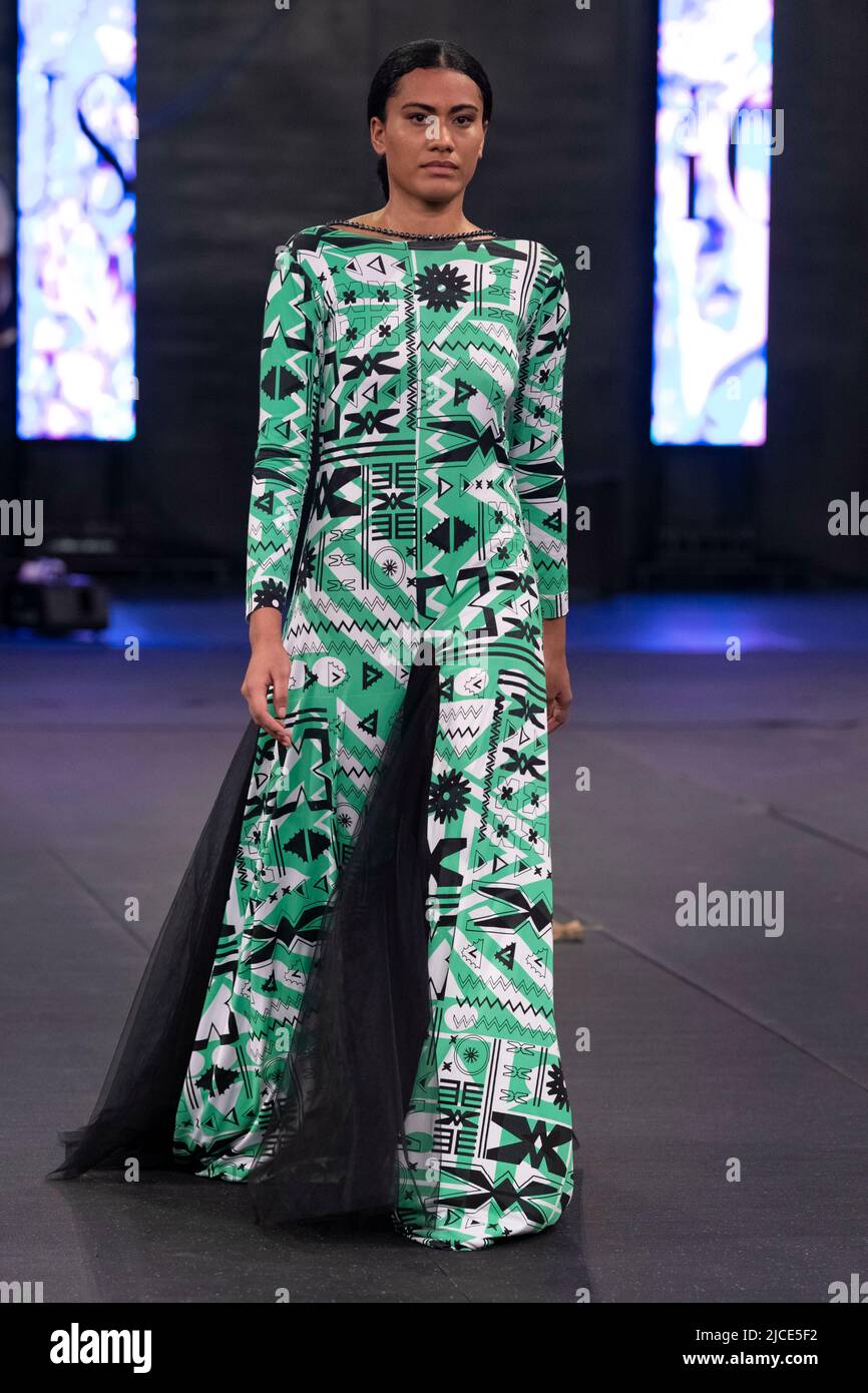 House of Mausio Resort Cruise runway during Fiji Fashion Week on June ...