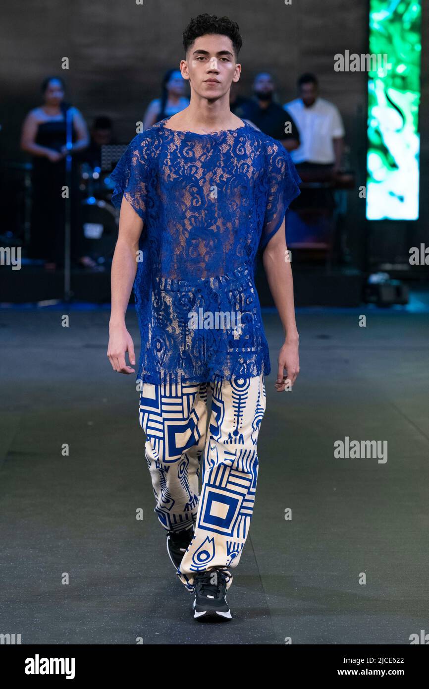 House of Mausio Resort Cruise runway during Fiji Fashion Week on June ...