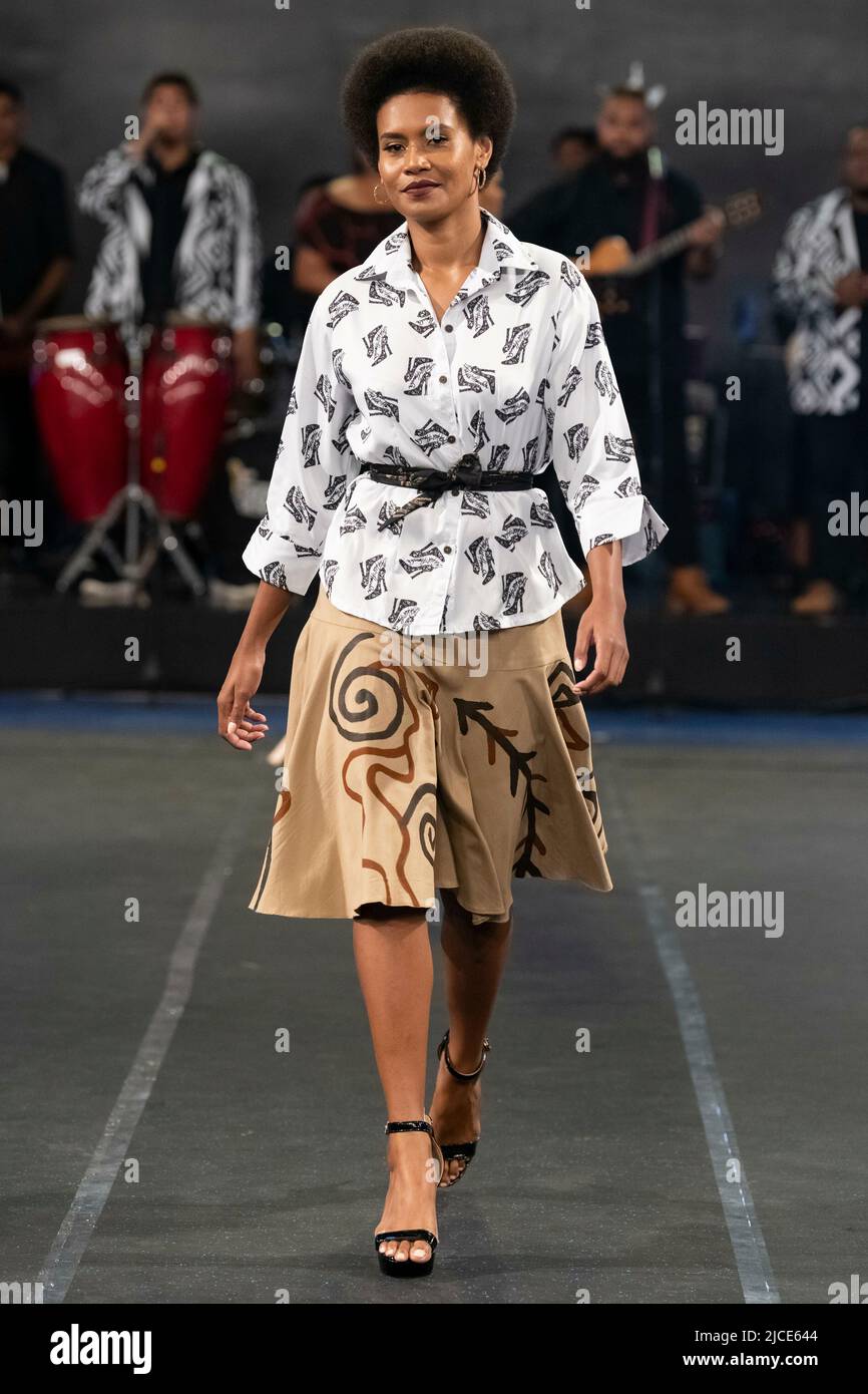 Hupfeld Hoerder Designs Resort Luxe runway during Fiji Fashion Week on ...