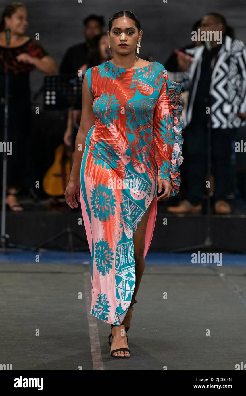 Kuiviti Resort Luxe runway during Fiji Fashion Week on June 2022, Day 2 ...