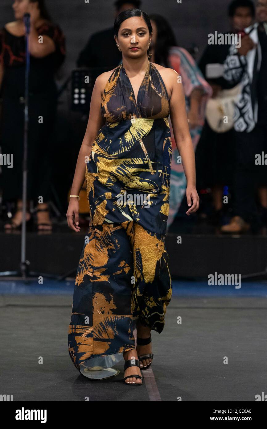 Kuiviti Resort Luxe runway during Fiji Fashion Week on June 2022, Day 2 ...