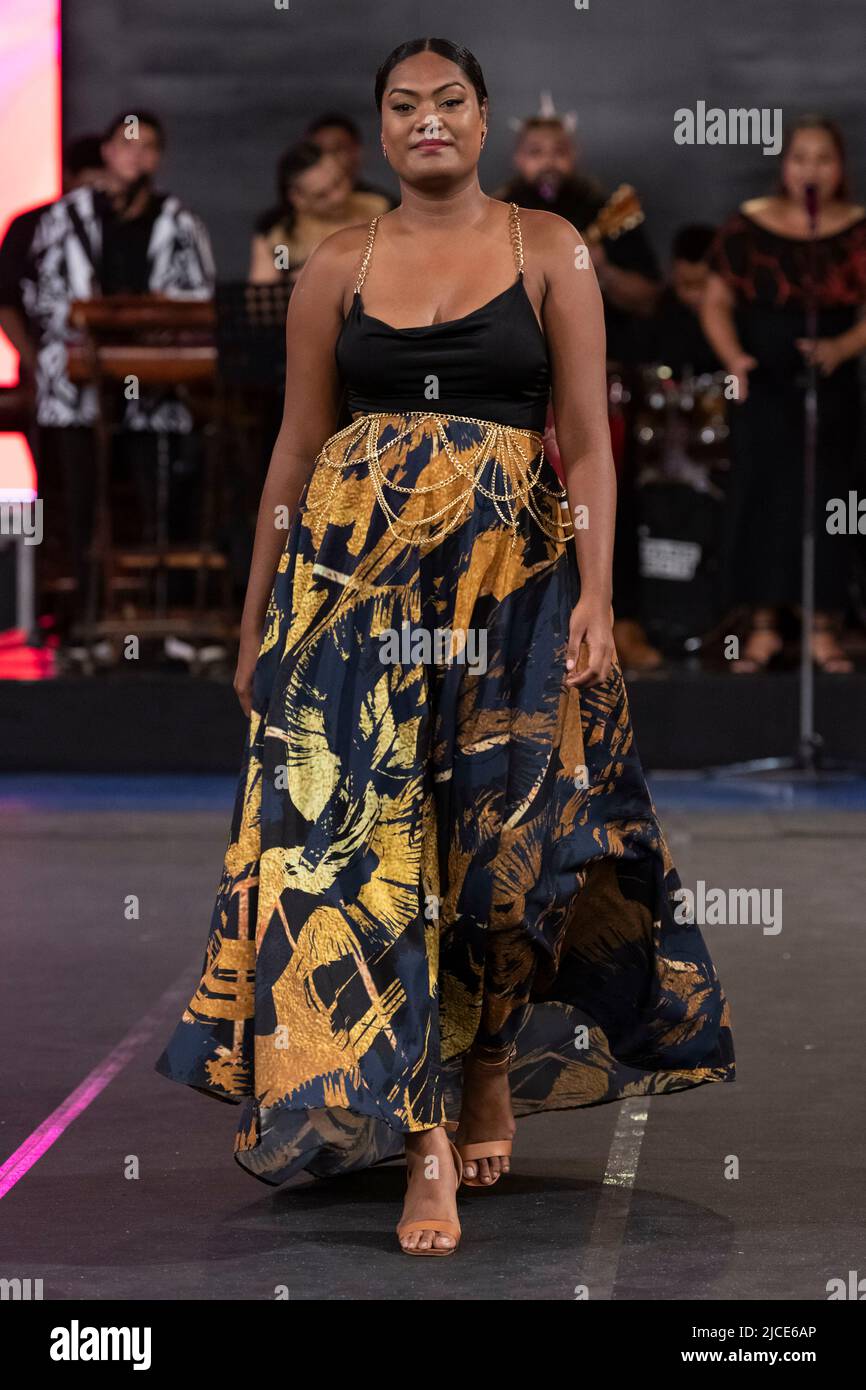 Kuiviti Resort Luxe runway during Fiji Fashion Week on June 2022, Day 2 ...