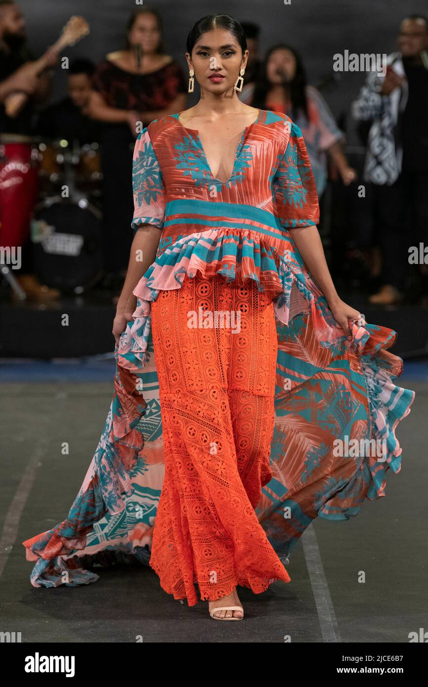 Kuiviti Resort Luxe runway during Fiji Fashion Week on June 2022, Day 2 ...