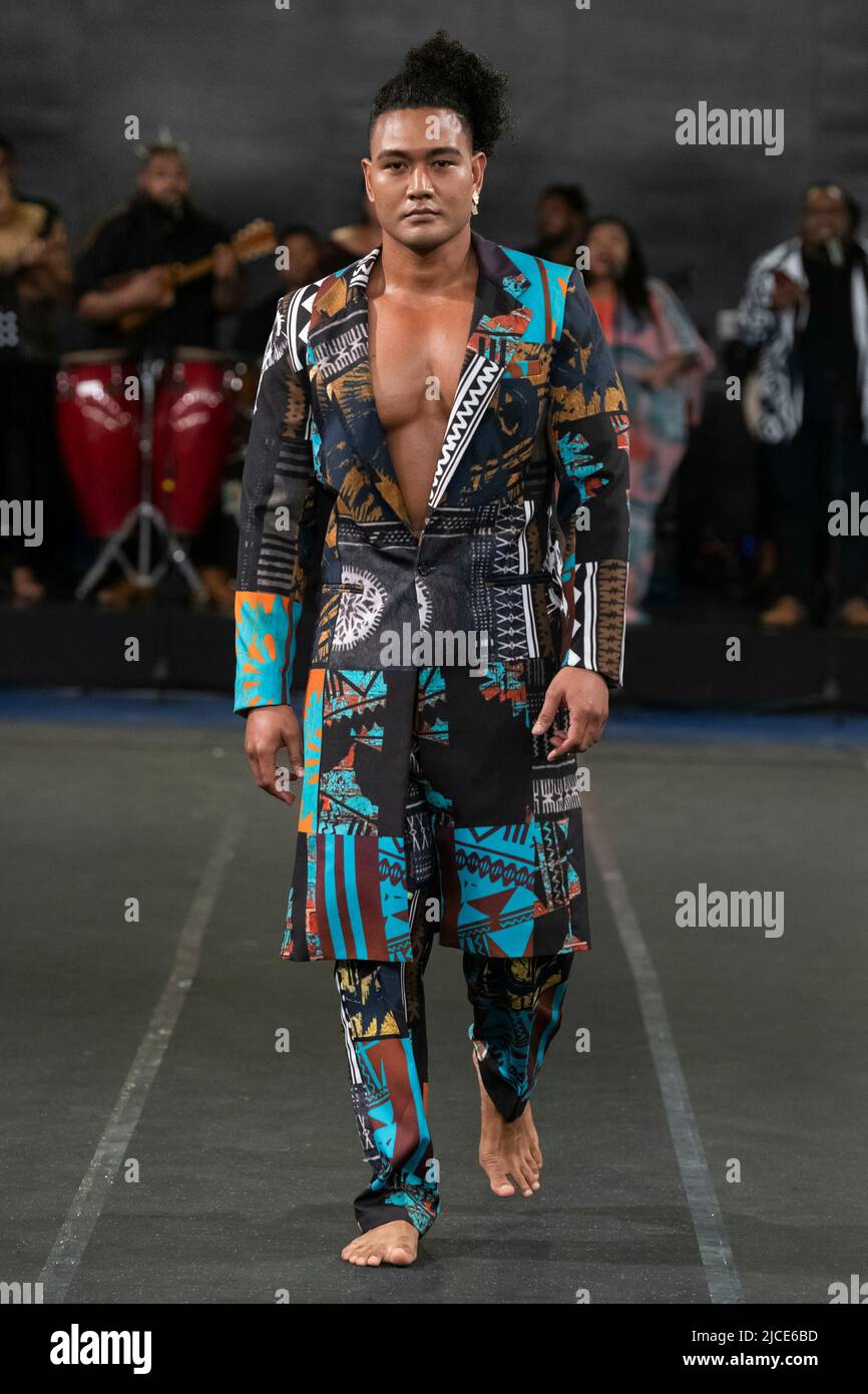 Kuiviti Resort Luxe runway during Fiji Fashion Week on June 2022, Day 2 ...