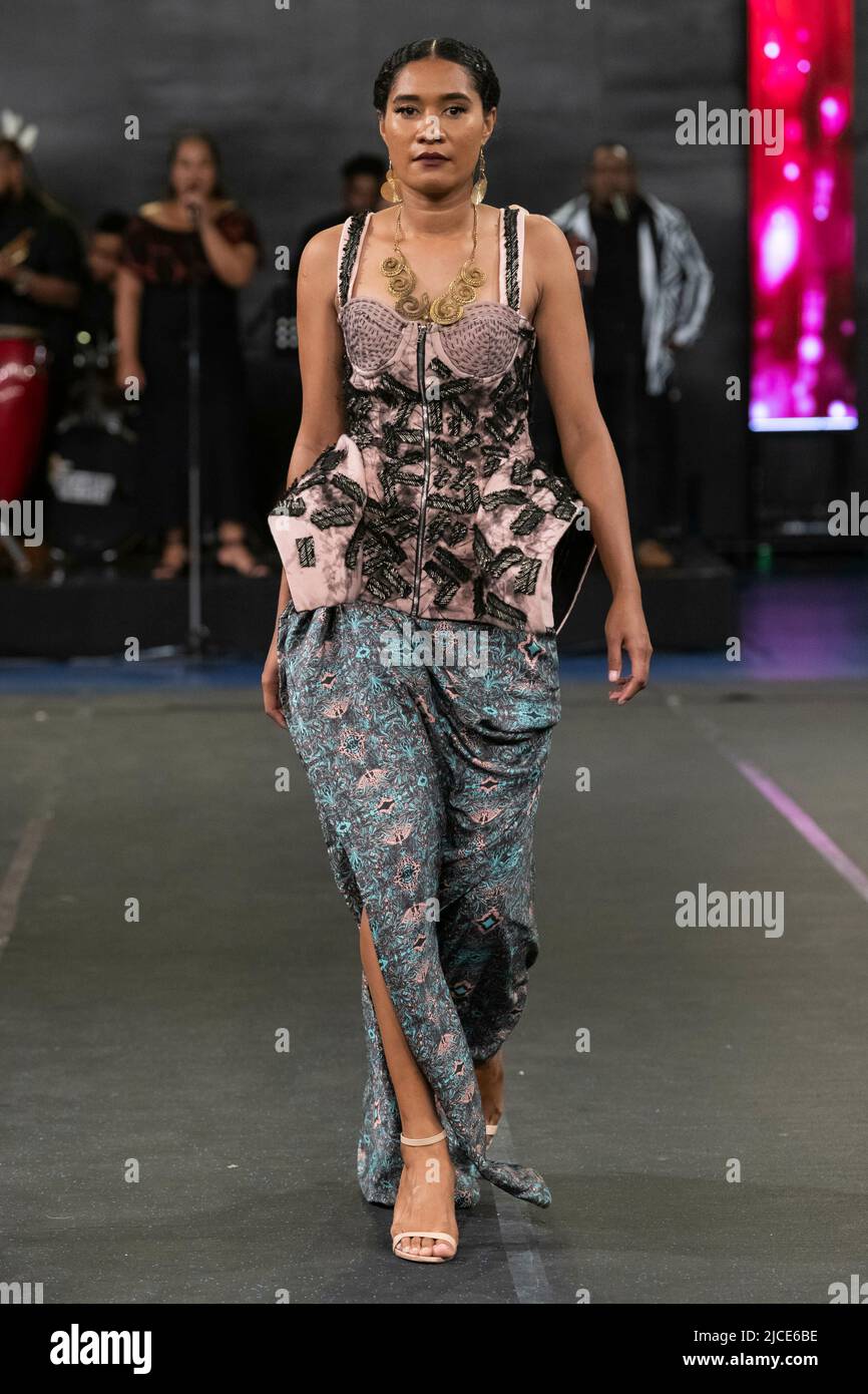 Elaradi Resort Luxe runway during Fiji Fashion Week on June 2022, Day 2 ...