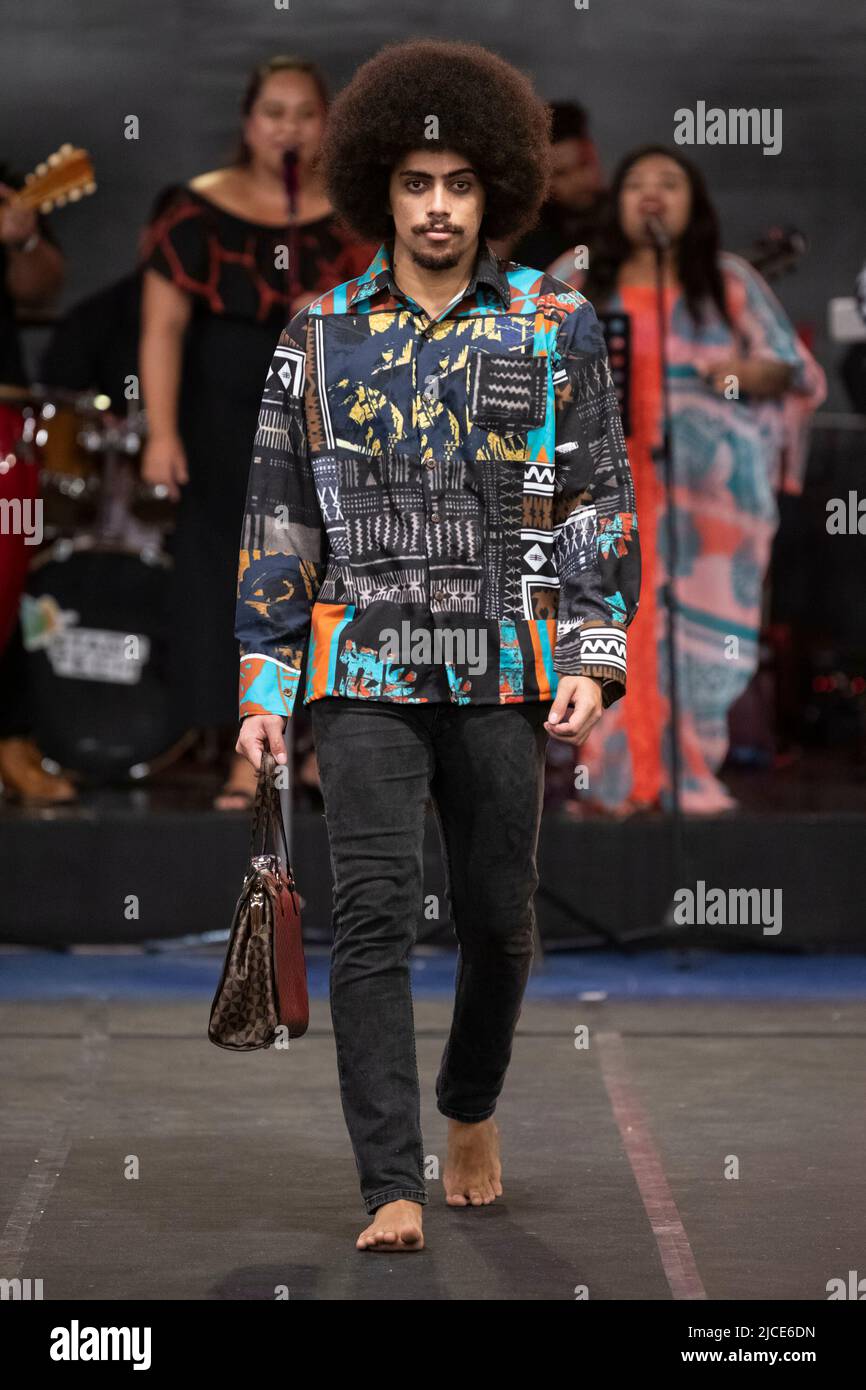 Kuiviti Resort Luxe runway during Fiji Fashion Week on June 2022, Day 2 ...