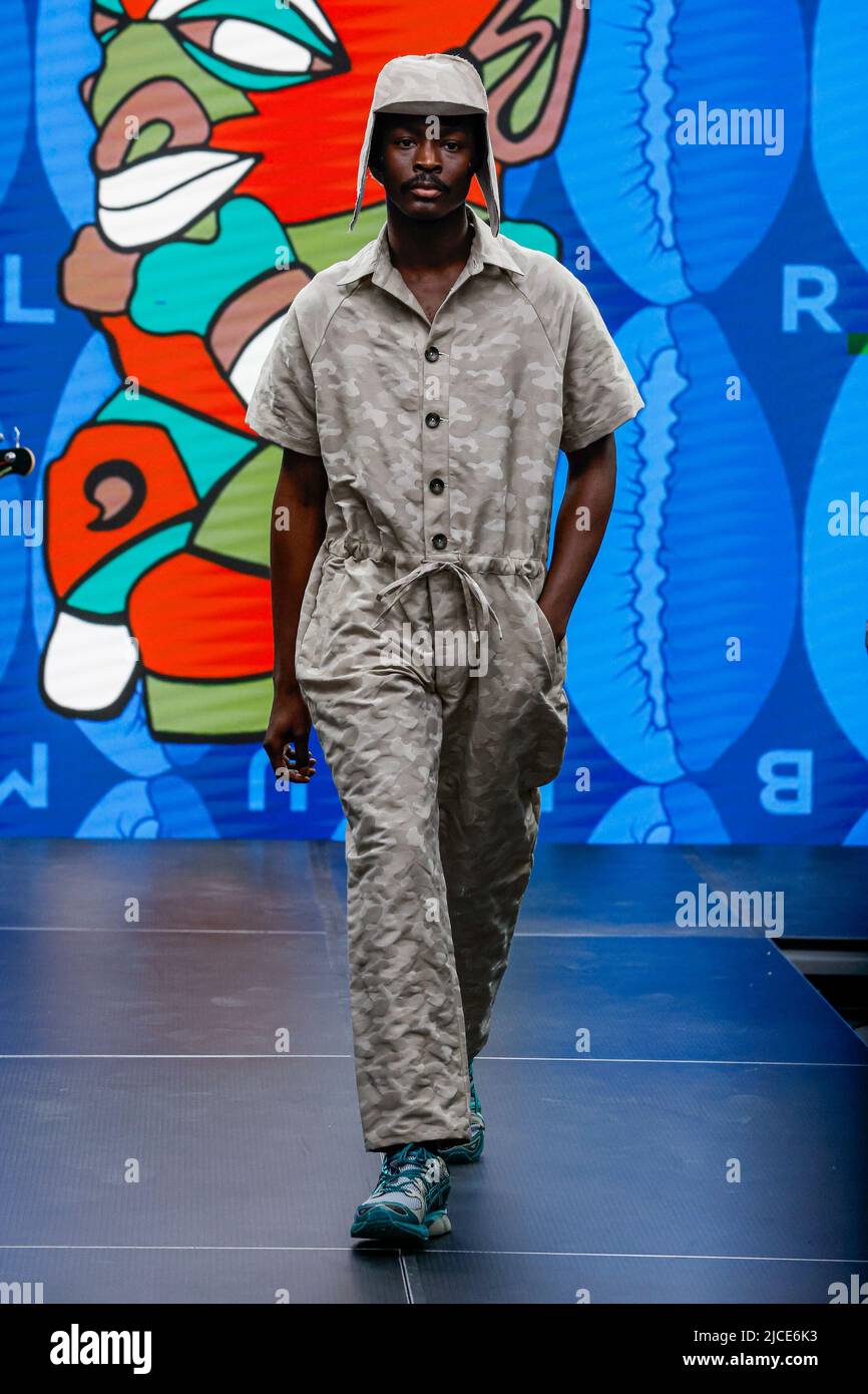 Labrum London SS23 runway during London Fashion Week on June 2022 ...