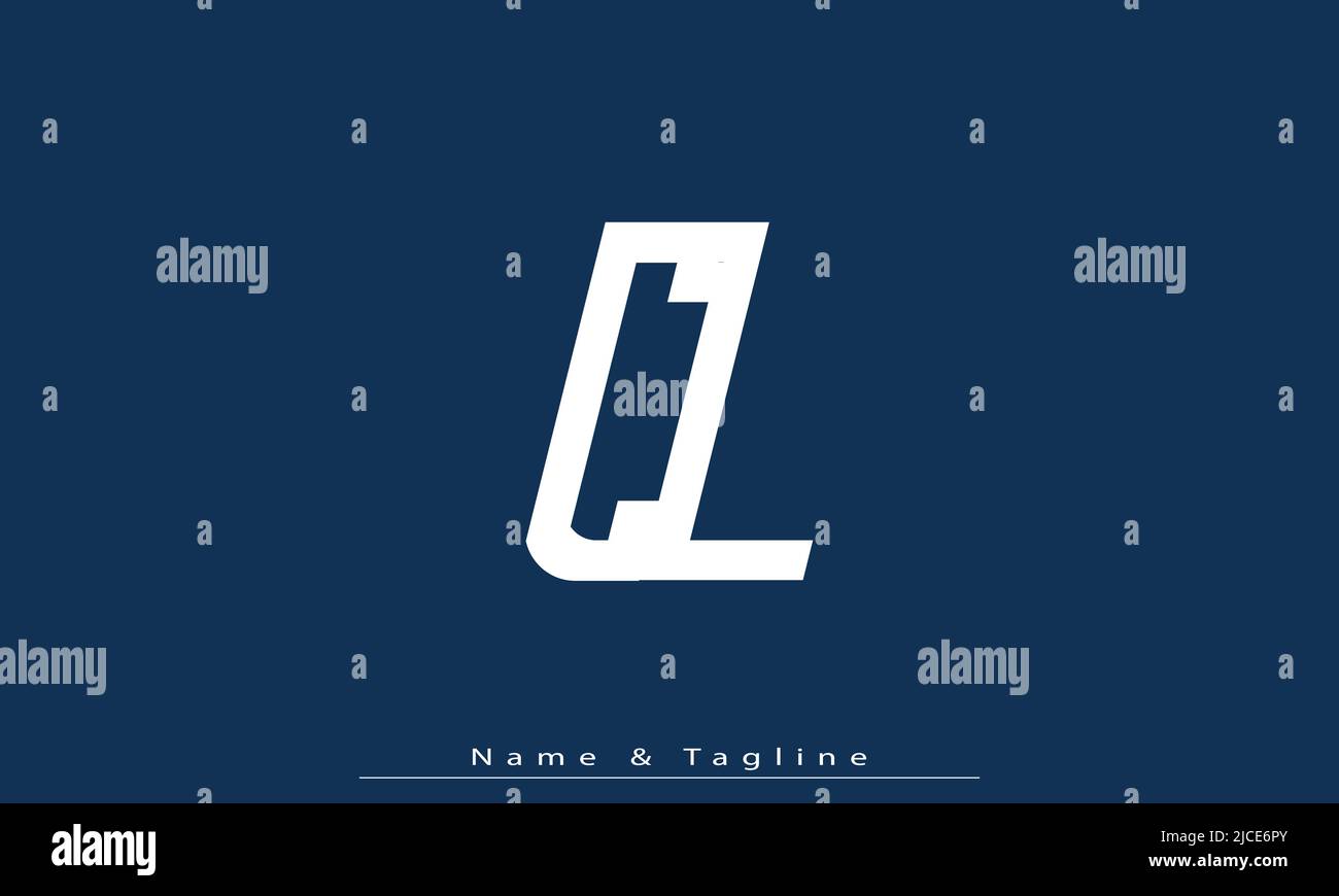 Alphabet letters Initials Monogram logo CL , LC Stock Vector Image ...