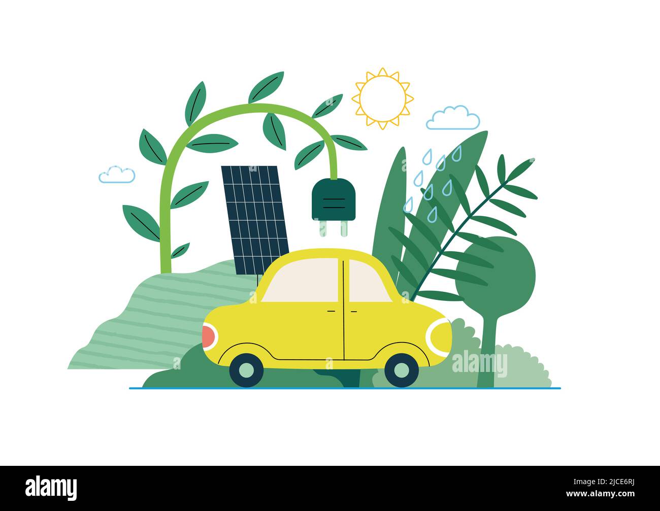 Environmentally friendly motor Stock Vector Images - Alamy