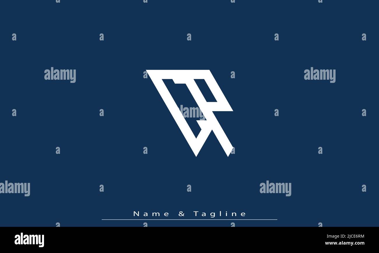 Alphabet letters Initials Monogram logo CP , PC Stock Vector Image ...