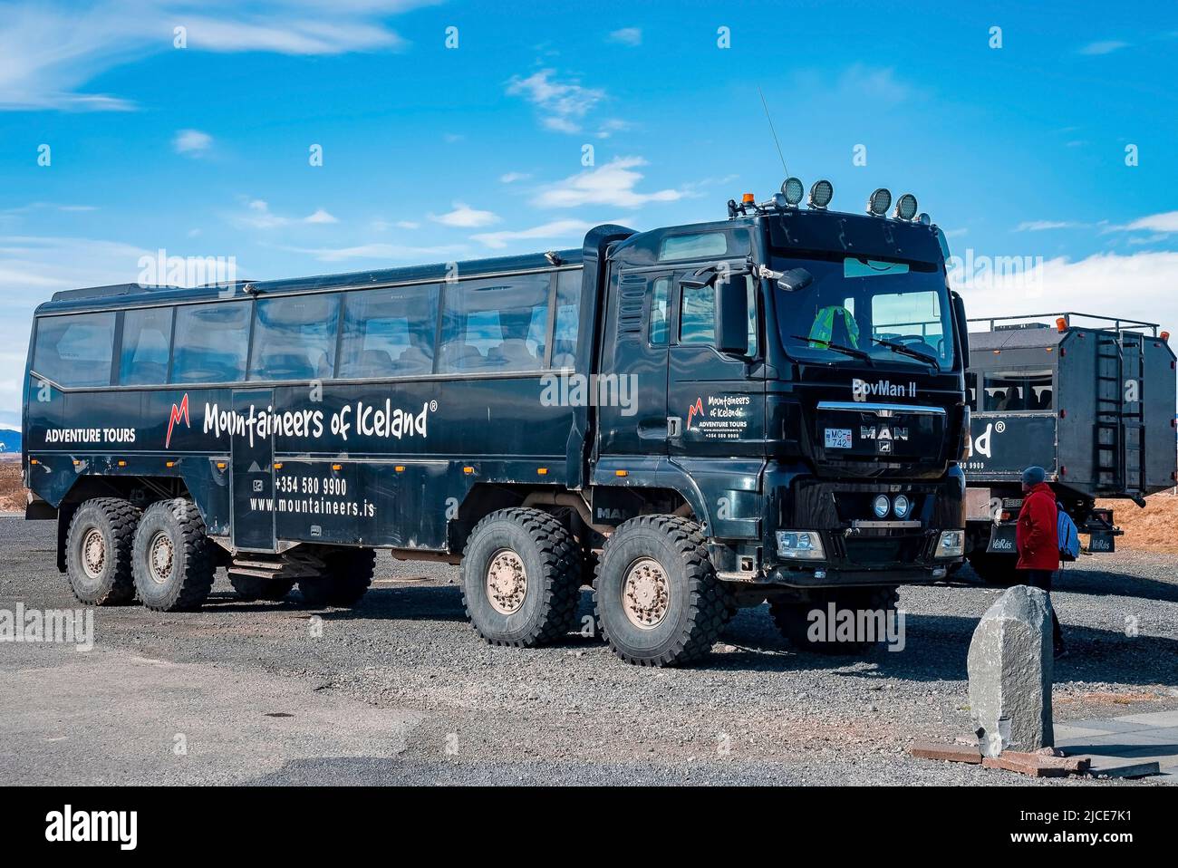 8x8 bus hi-res stock photography and images - Alamy