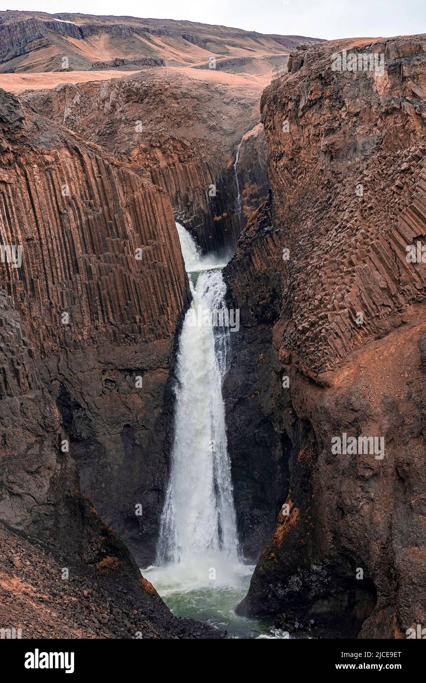 Iceland litlanesfoss hi-res stock photography and images - Alamy