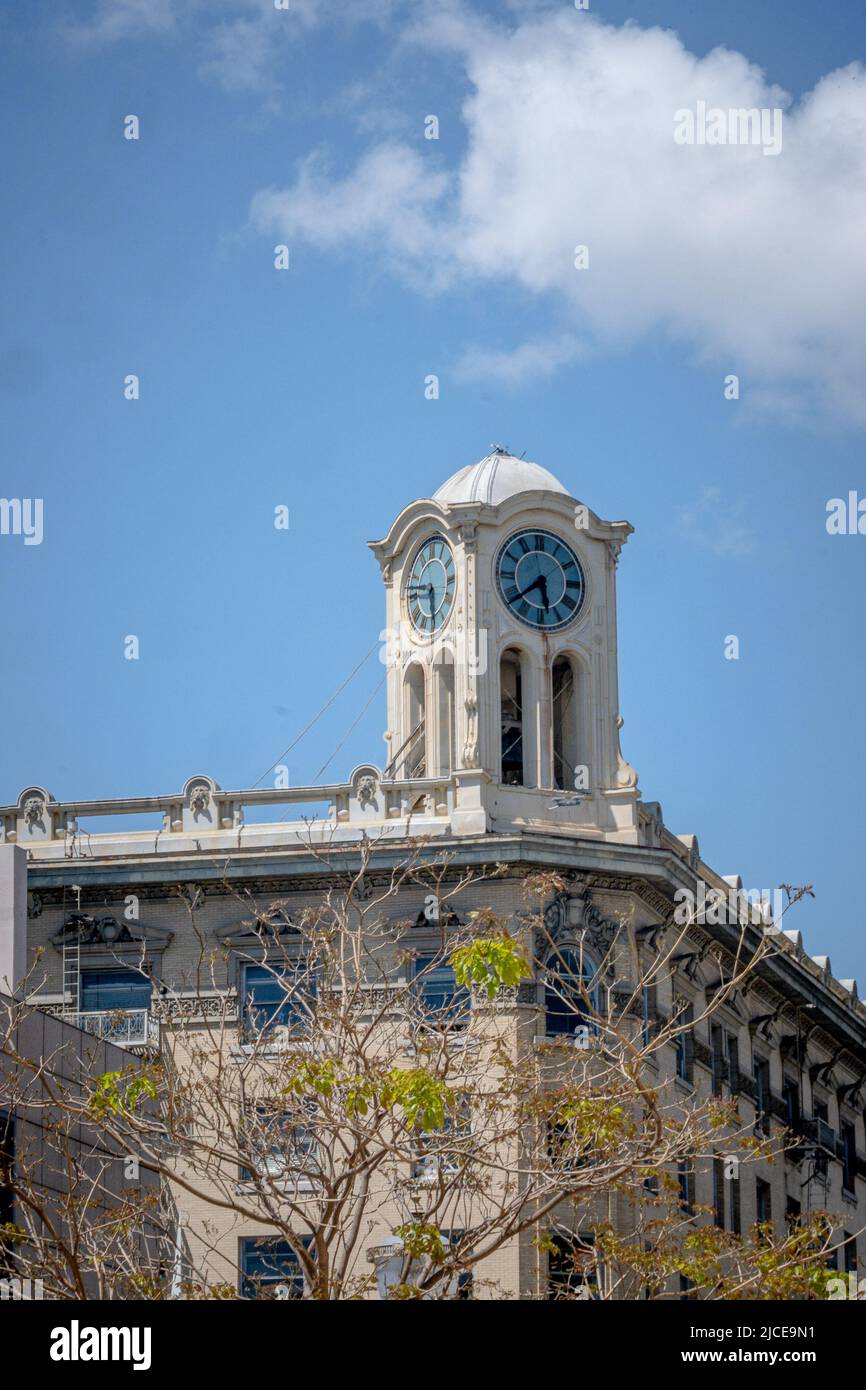 Old clock bell tower hi-res stock photography and images - Alamy