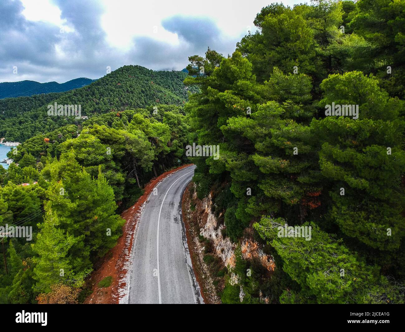 Skopelos milia beach hi-res stock photography and images - Alamy